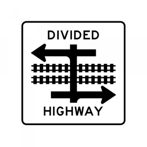 R15-7 Rail Divided Highway Sign https://translineinc.com/wp-content ...