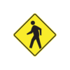 W16-7P Diagonal Arrow Traffic Sign - Transline Industries