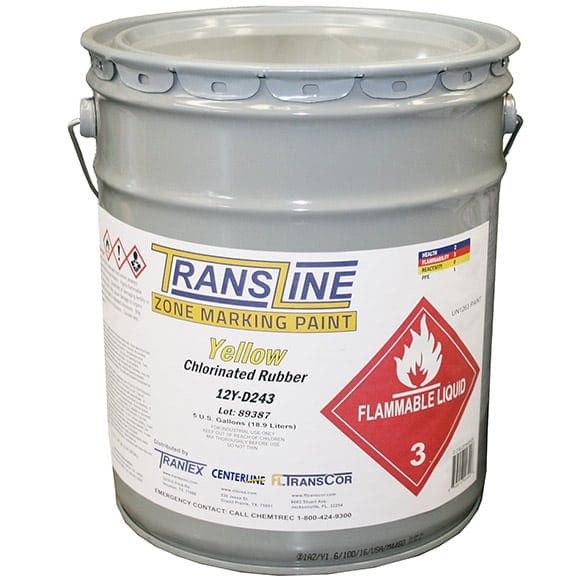 Chlorinated Rubber Traffic Zone Marking Paint - Transline Industries