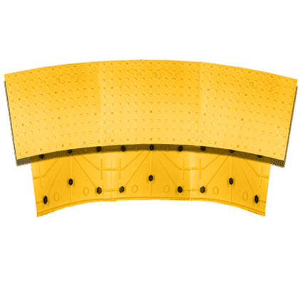 Radius Curve ADA Pads - Transline Industries