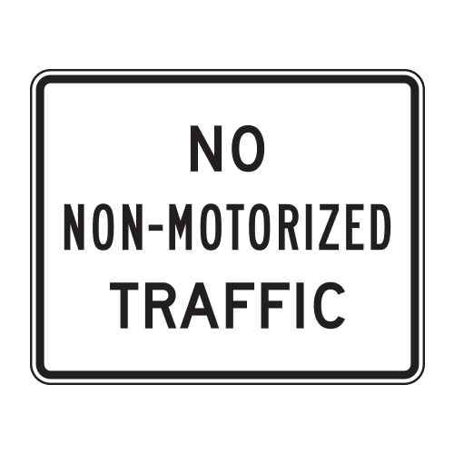 R5-2 No Trucks Sign - Transline Industries